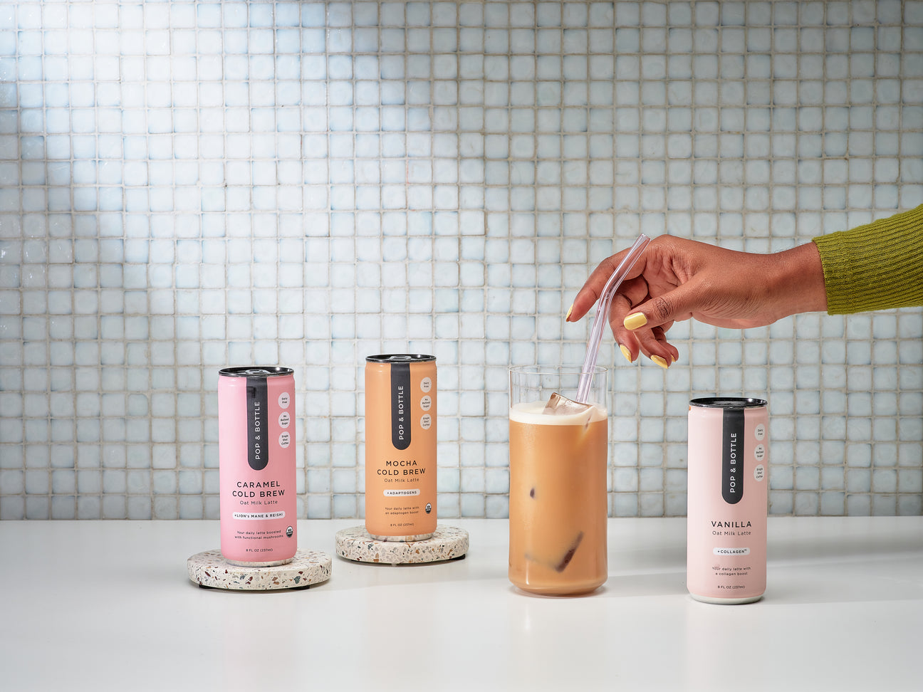 Oat Milk Lattes – Pop & Bottle