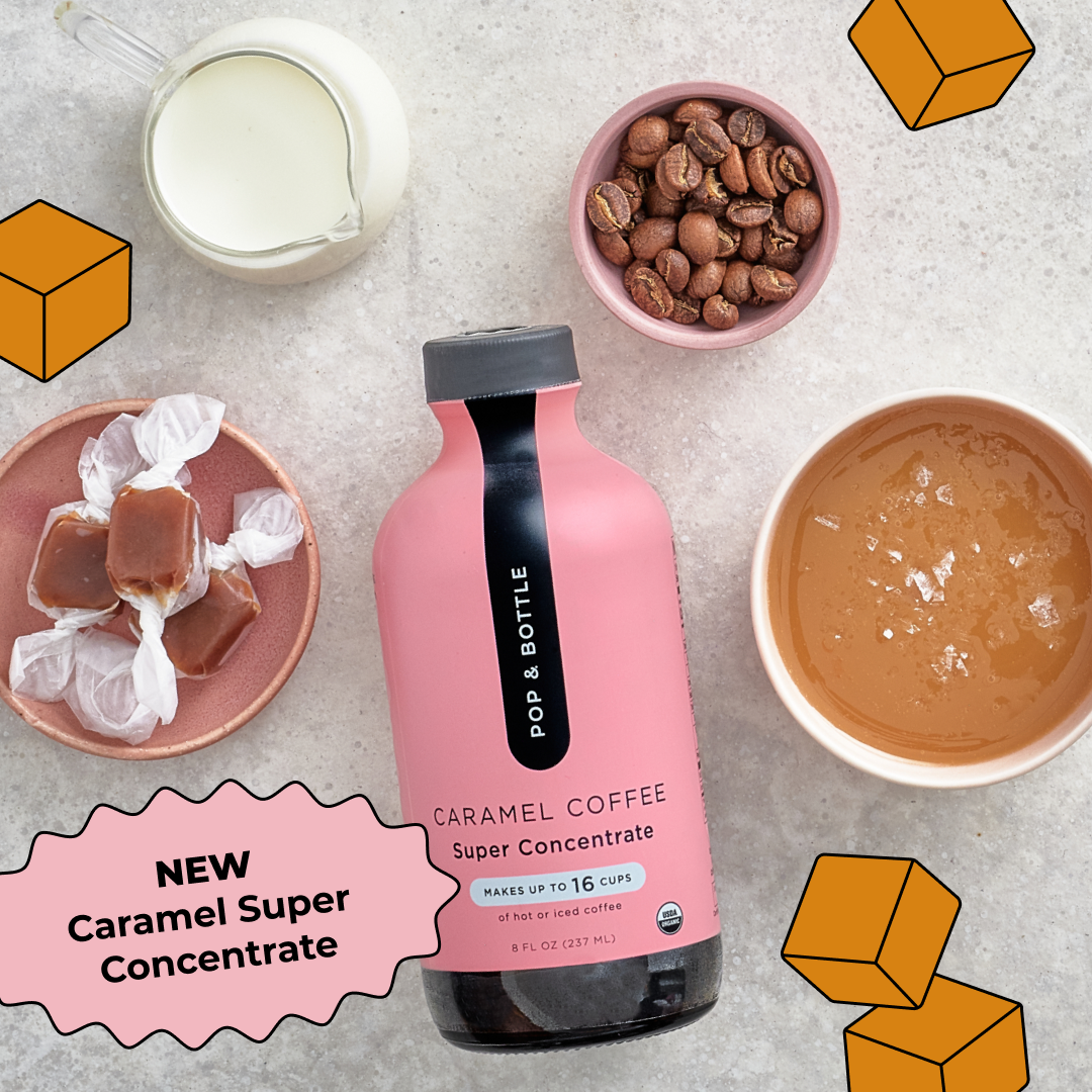 Caramel Coffee Concentrate | Instant Cold Brew – Pop & Bottle