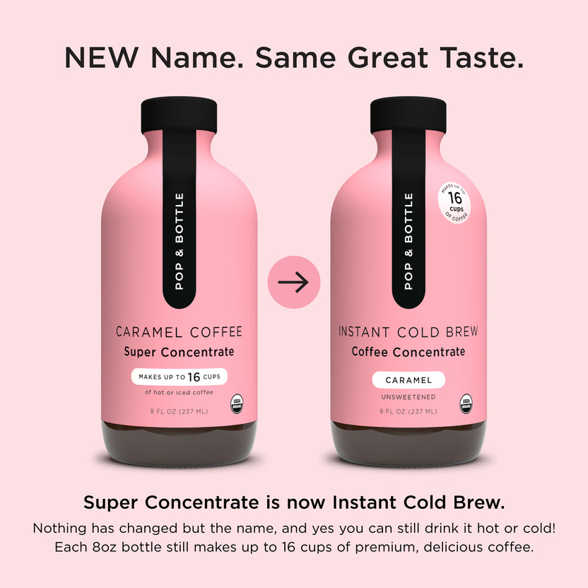 Caramel Coffee Concentrate | Instant Cold Brew – Pop & Bottle