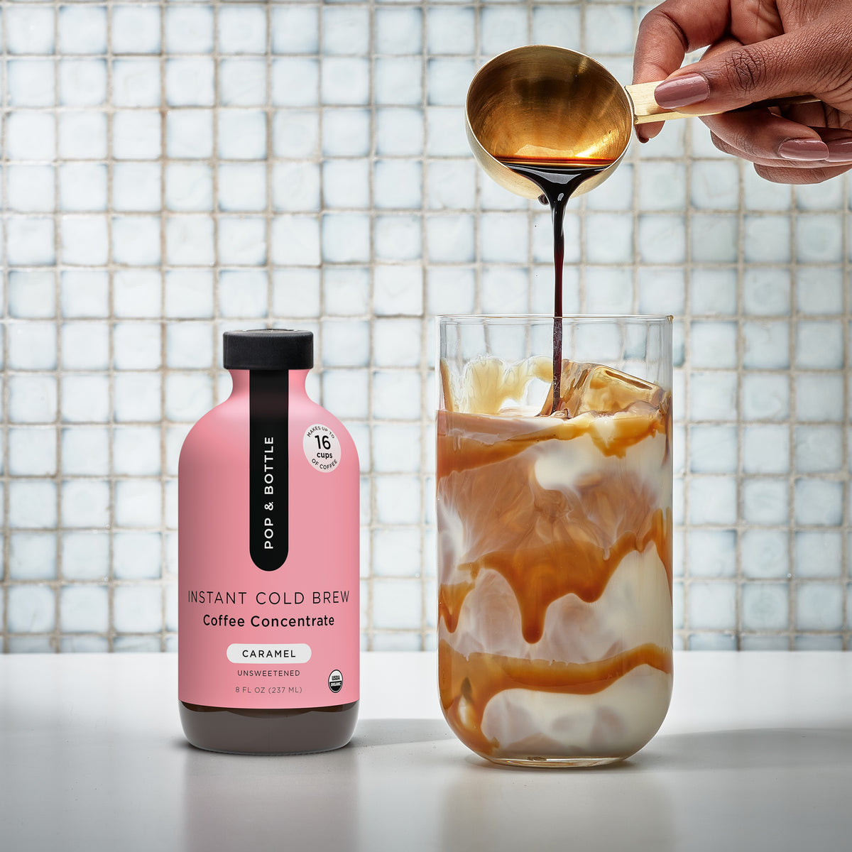 Caramel Coffee Concentrate | Instant Cold Brew – Pop & Bottle