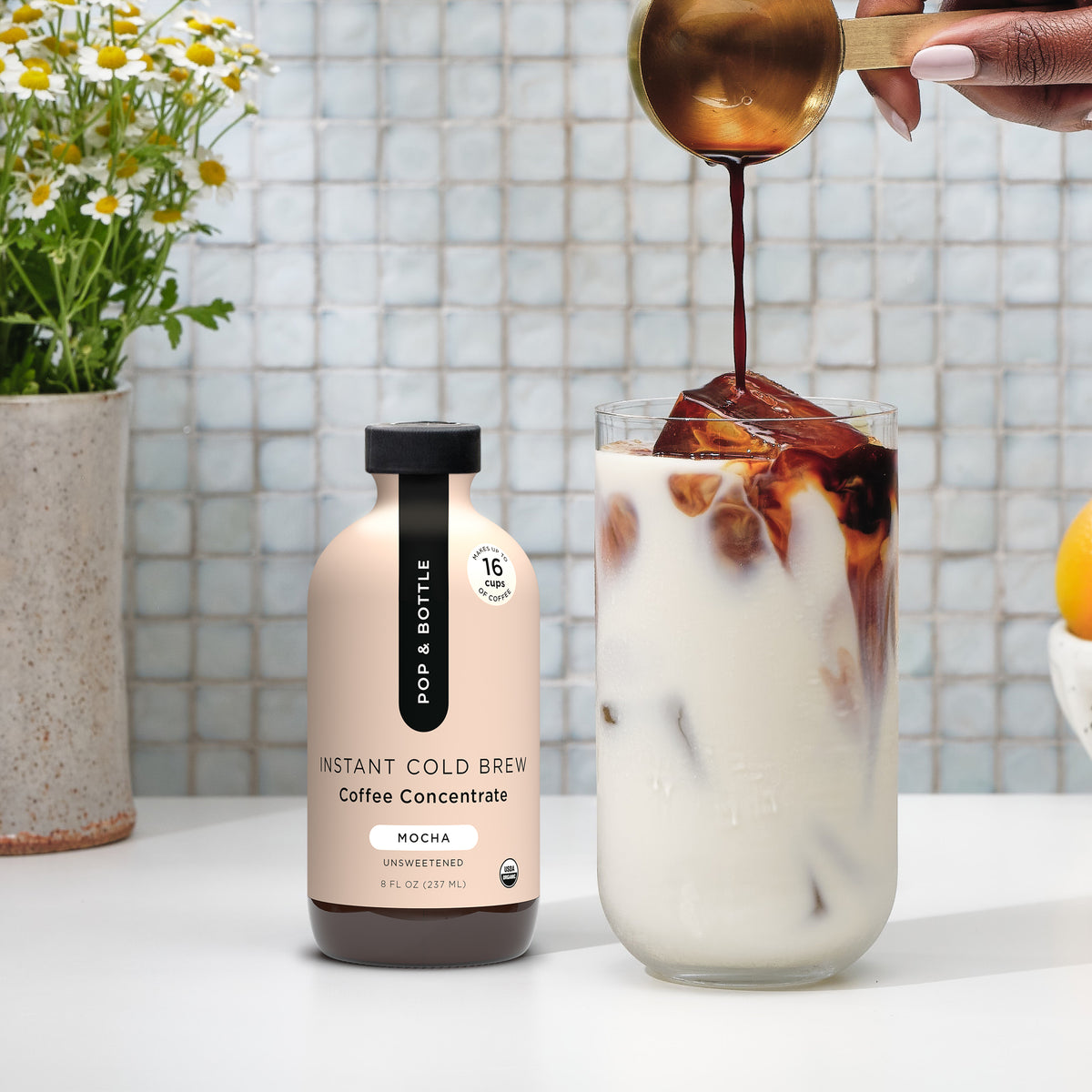Mocha Coffee Concentrate | Instant Cold Brew – Pop & Bottle