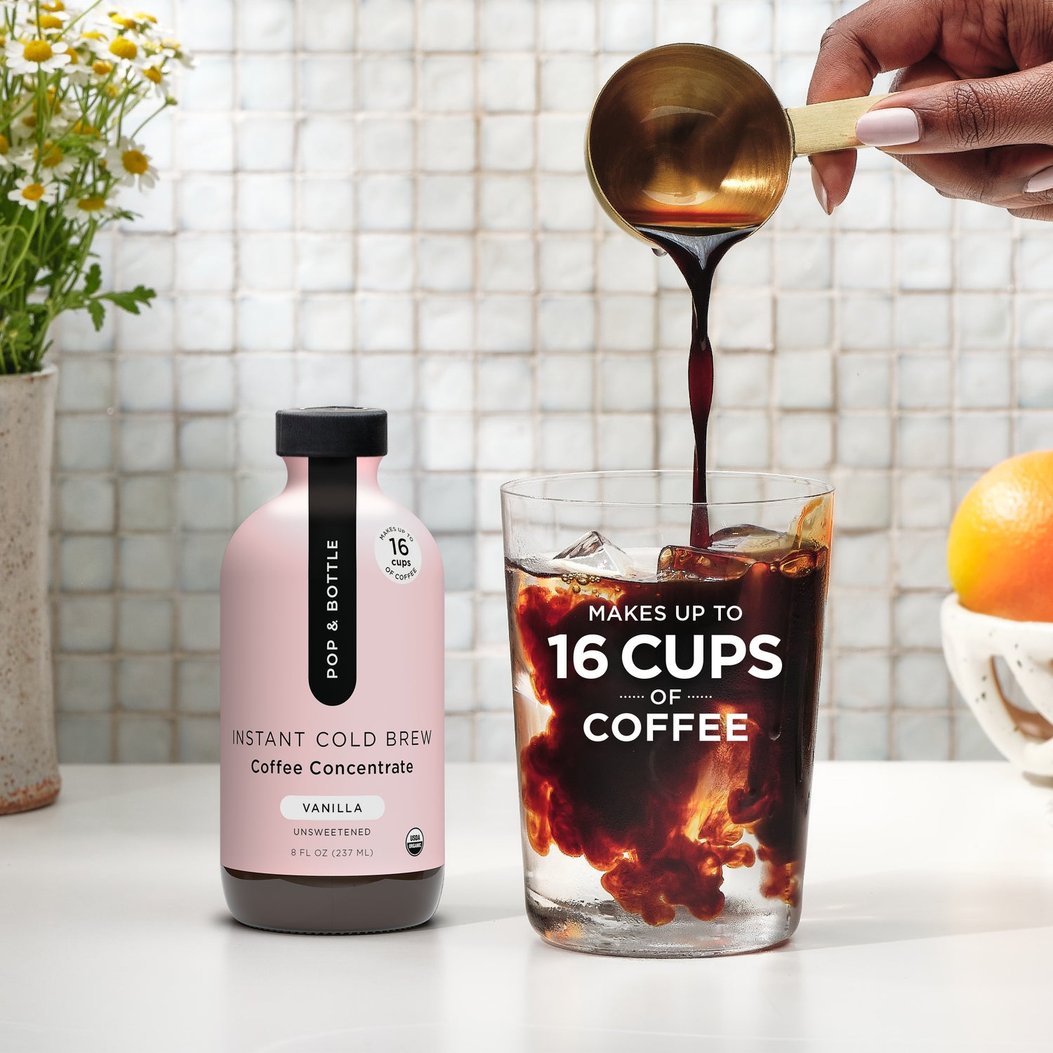 Vanilla Coffee Concentrate | Instant Cold Brew – Pop & Bottle