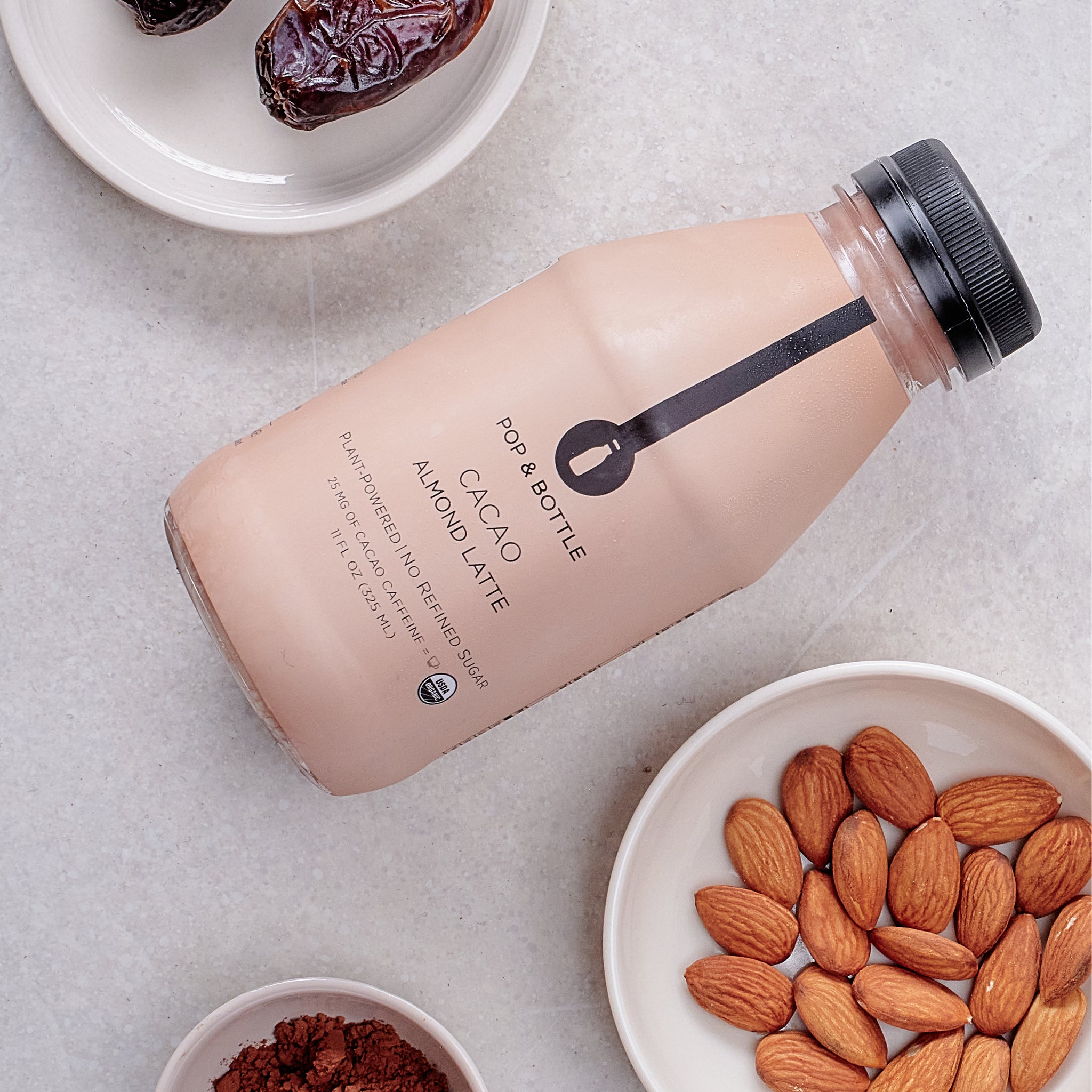 ALMOND MILK LATTES – Pop & Bottle ALMOND MILK LATTES – Pop & Bottle