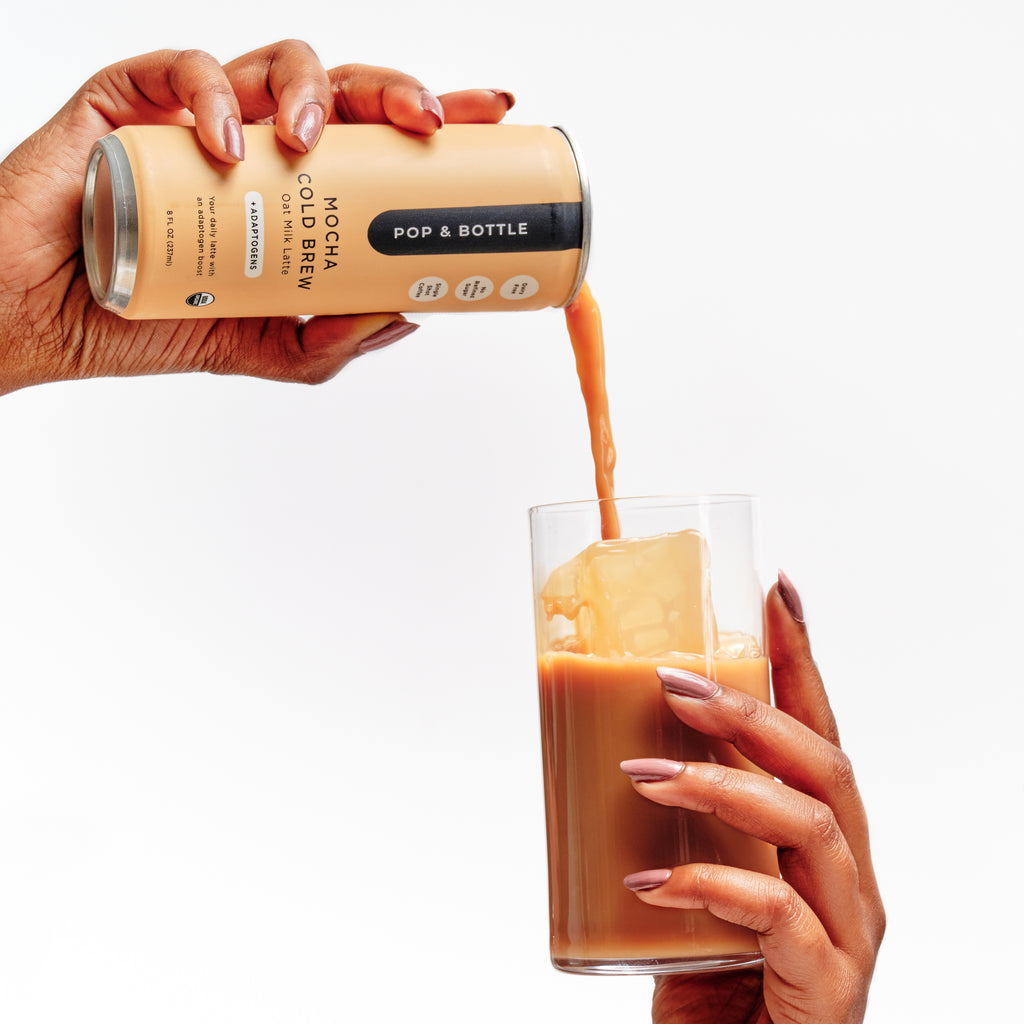 Mocha cold brew | Oat Milk Latte – Pop & Bottle