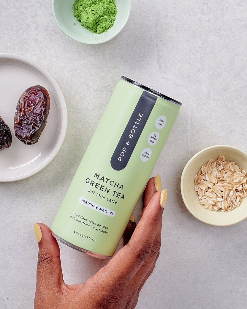 Matcha green tea | Oat Milk Latte – Pop & Bottle