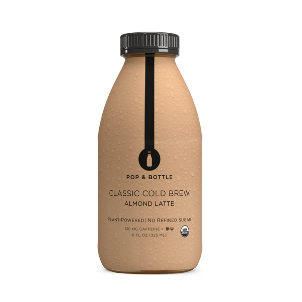 Pop & Bottle | Classic Cold Brew Almond Milk Latte
