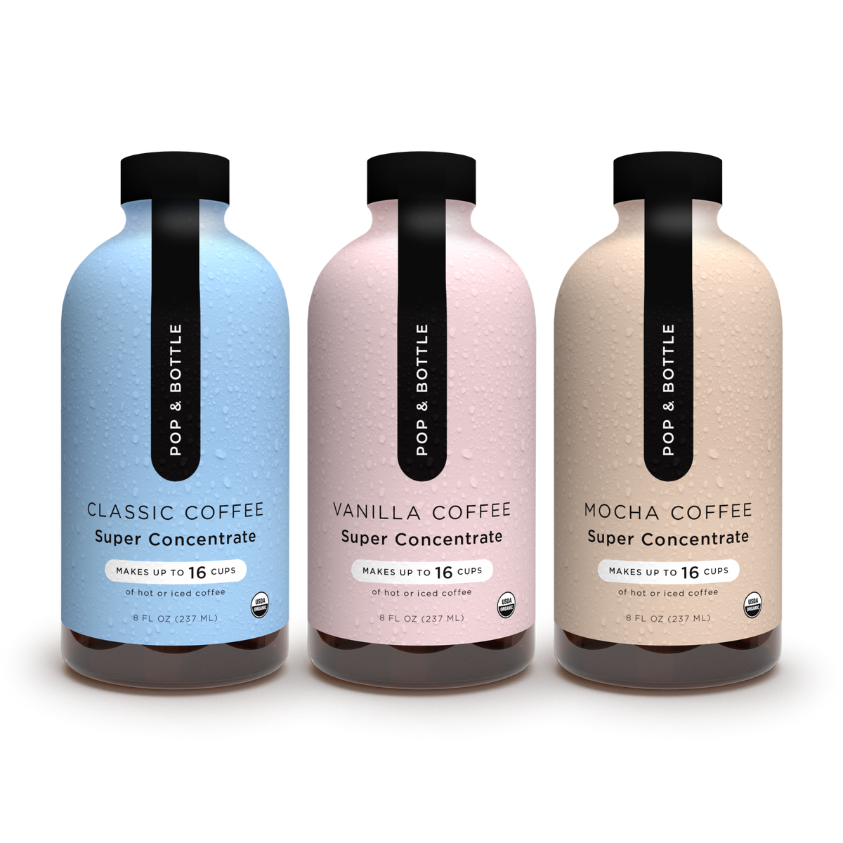 Sampler Pack | Instant Cold Brew Concentrate – Pop & Bottle